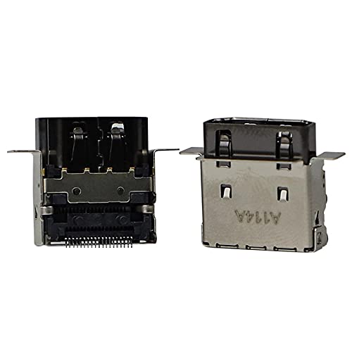 FENGCHUANG 1Pcs H-DMI Port Socket Interface Connector Replacement,Xbox Series Accessories,Original HD Port for Xbox Series S/X,Black