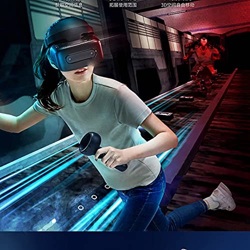 ZNBJJWCP 3D VR Glasses VR All in One Virtual Reality 3D Glasses Adjustment Immersive for Compatible