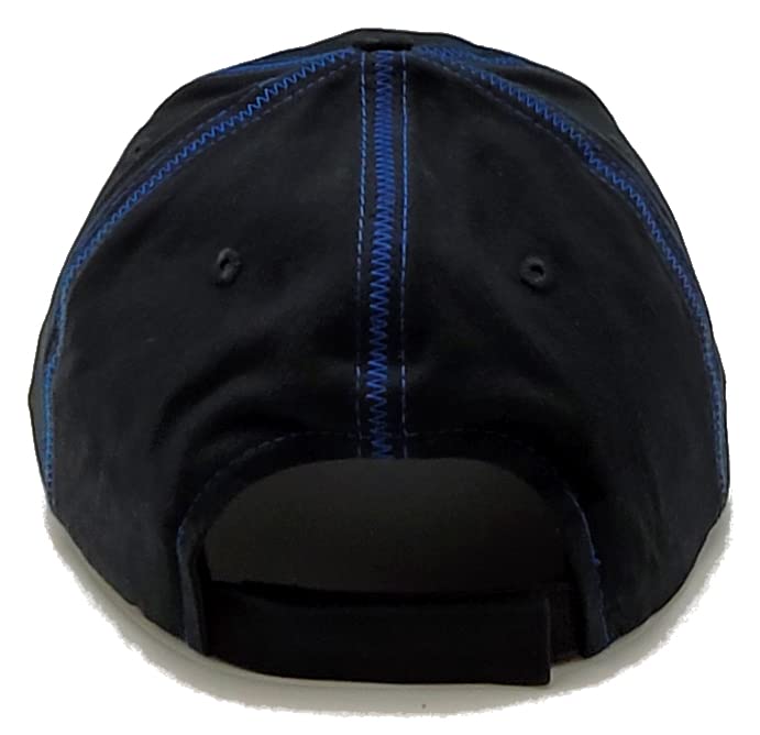 Checkered Flag Men's Mopar Cap an Adjustable Black Fabric Hat