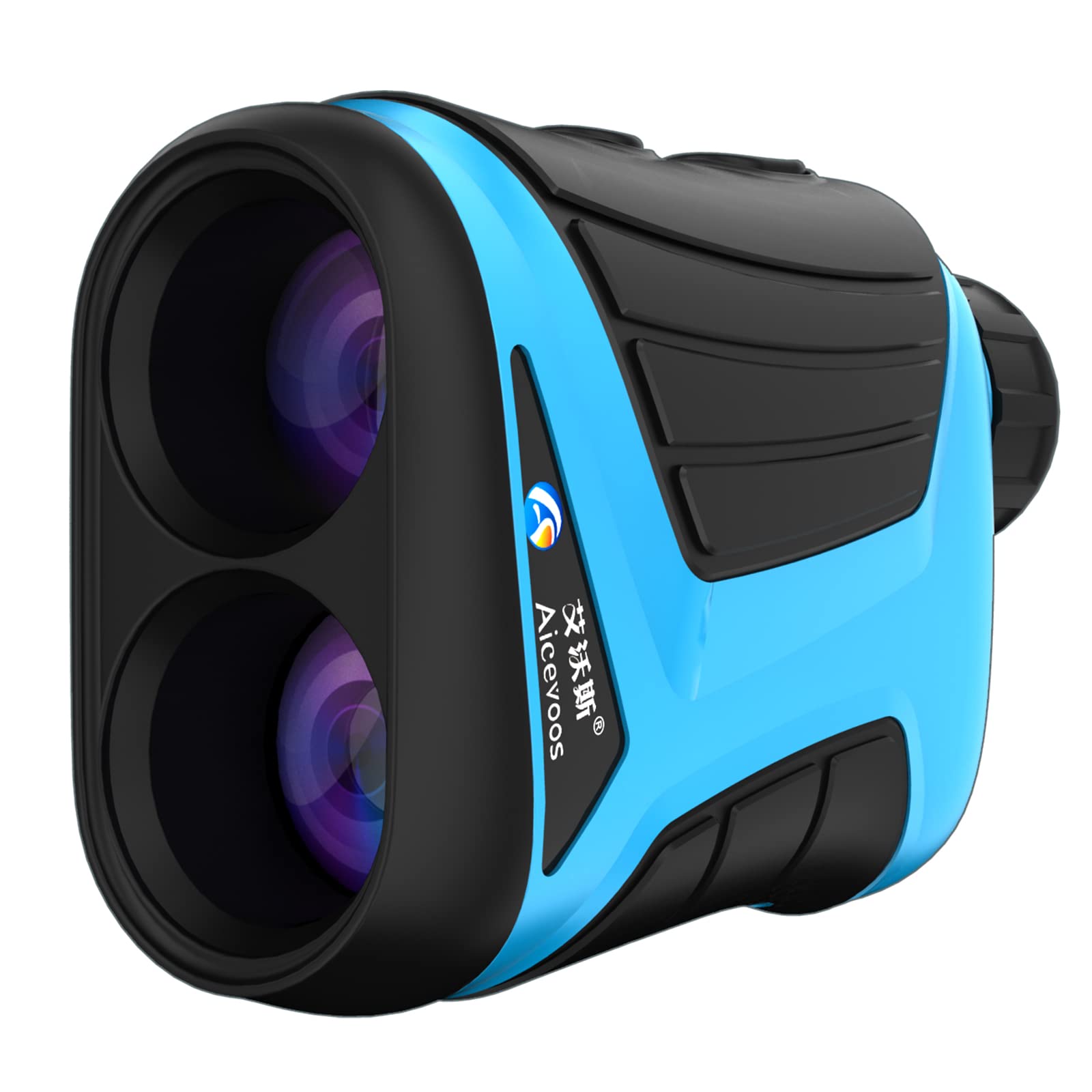 Aicevoos Z5 Golf Laser Rangefinder with Flag Acquisition, Pulse Vibration and Fast Focus System, 6X Magnification Perfect for Choosing The Right Club (Blue)