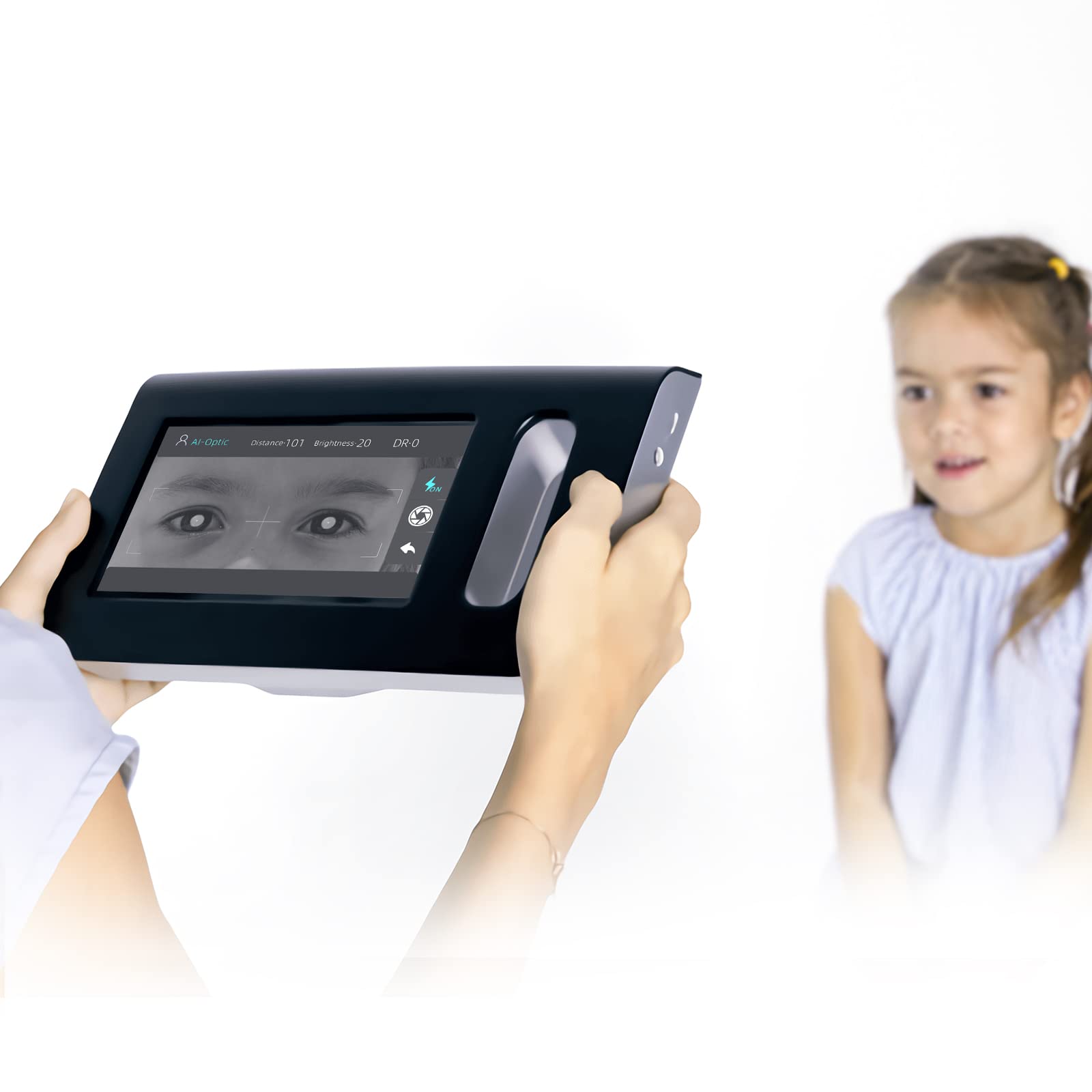 Artificial Intelligence Vision Screener Cost 90% Less 200% More Accuracy Ophthalmology Portable Auto Refractor AI Vision Screening Machine Suitable for Eye Hospital, School, Community
