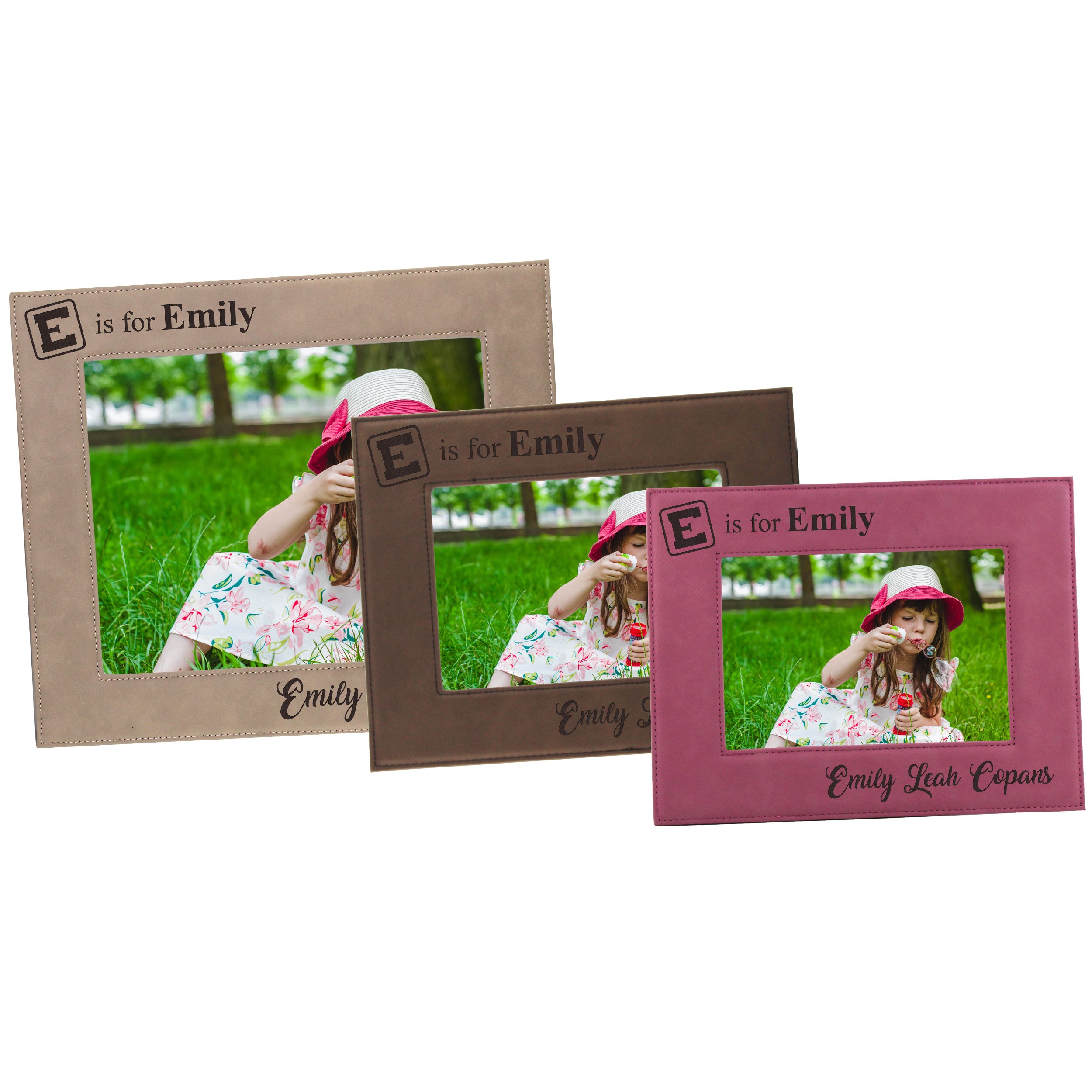 My Personal Memories Personalized Kids Picture Fame - New Baby Girl Boy Nursery Decor Photo Frame - Custom Engraved (4x6)