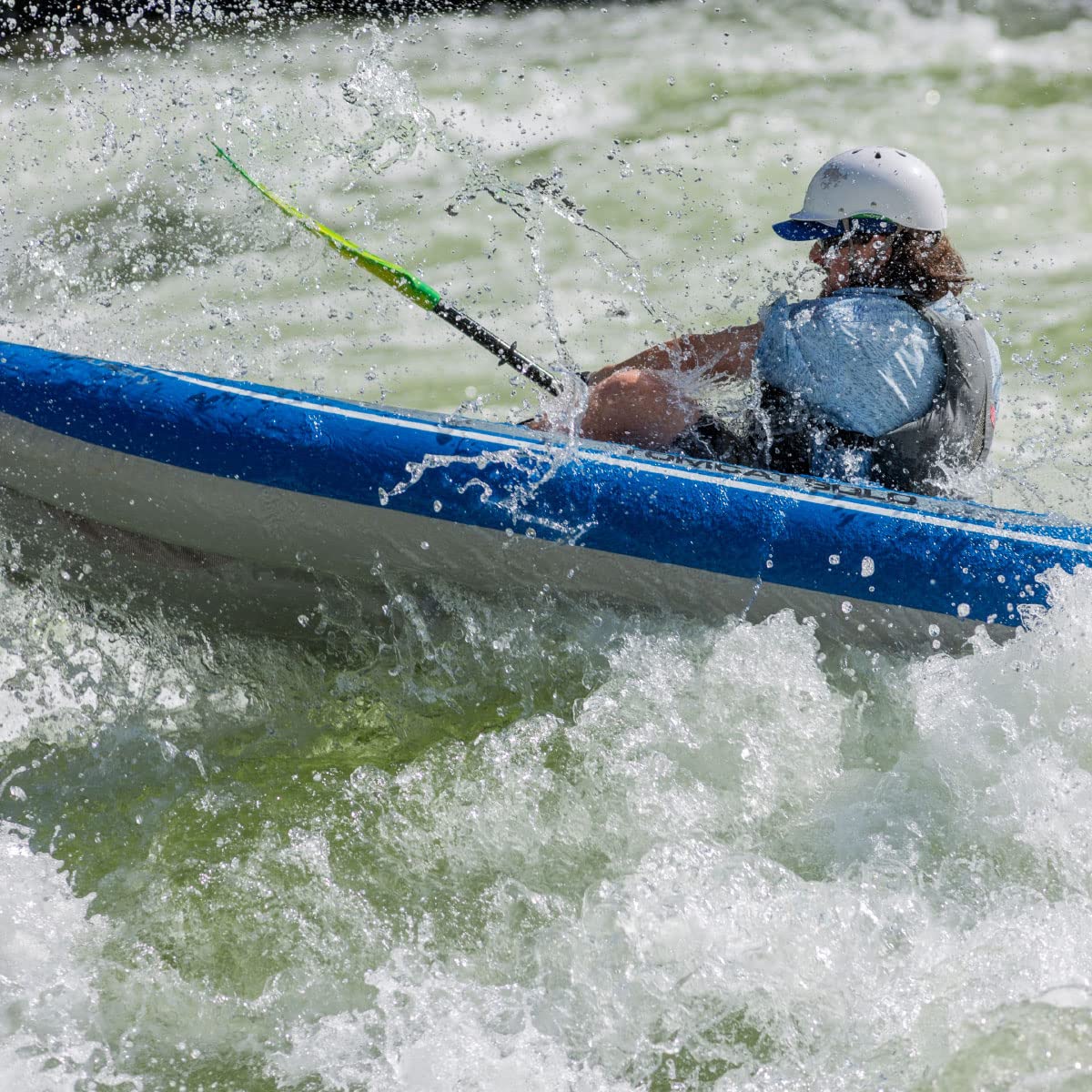 AIRE Tomcat Solo Inflatable Kayak, Limited Lime, 87120.03.102