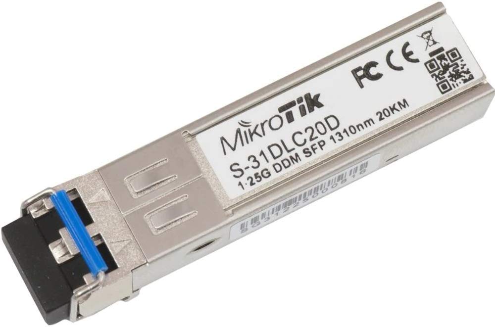 Mikrotik SFP Transceiver 1.25G 1310nm 20km Single-Mode
