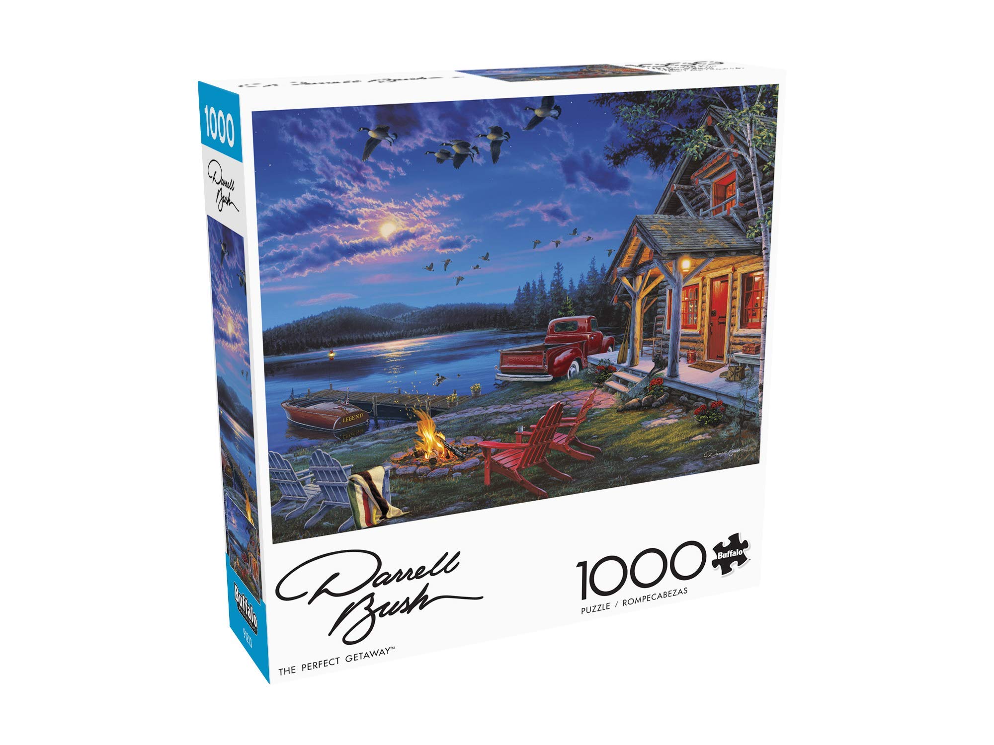 Buffalo Games - Darrell Bush - The Perfect Getaway - 1000 Piece Jigsaw Puzzle