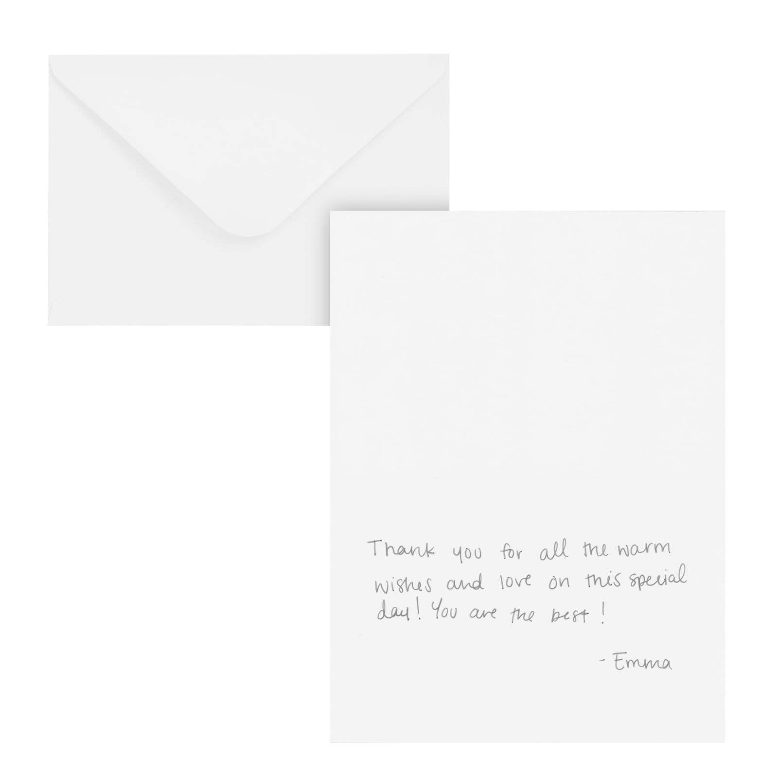 Best Paper Greetings 60 Pack Blank Graduation Thank You Cards with Envelopes, 6 Assorted Designs, Black and White (4 x 6 in)