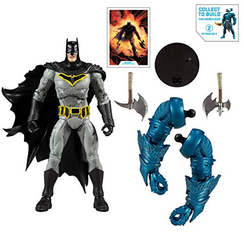 DC Multiverse Batman (Dark Nights: Metal) 7" Action Figure with Build-A Parts for 'The Merciless' Figure