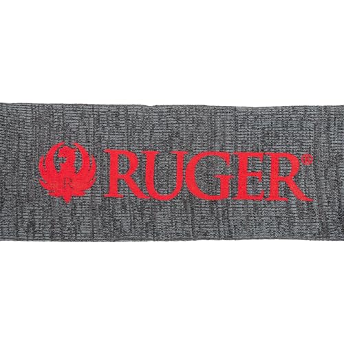 Allen Company Ruger Silicone Treated Knit Handgun Sock, Gray, 14" (27133)
