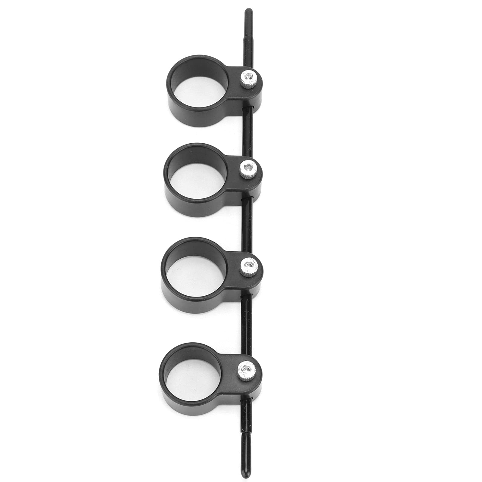 Finger Expander, Expand Finger Training Tool Musical Instrument Expander Piano Finger Separator Resistant Stretching Finger Exerciser for Piano Guitar(Black Large, Adjustable Span)