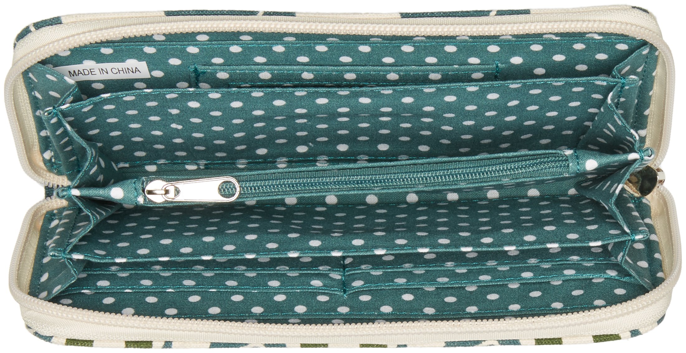 Bungalow 360 Zip Around Wallet (Rhino)
