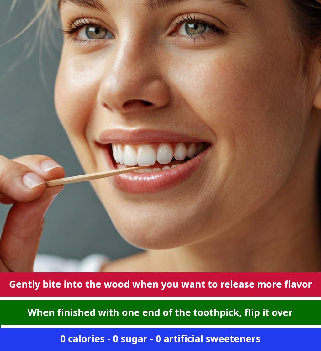 Mint Flavored Toothpicks 200ct