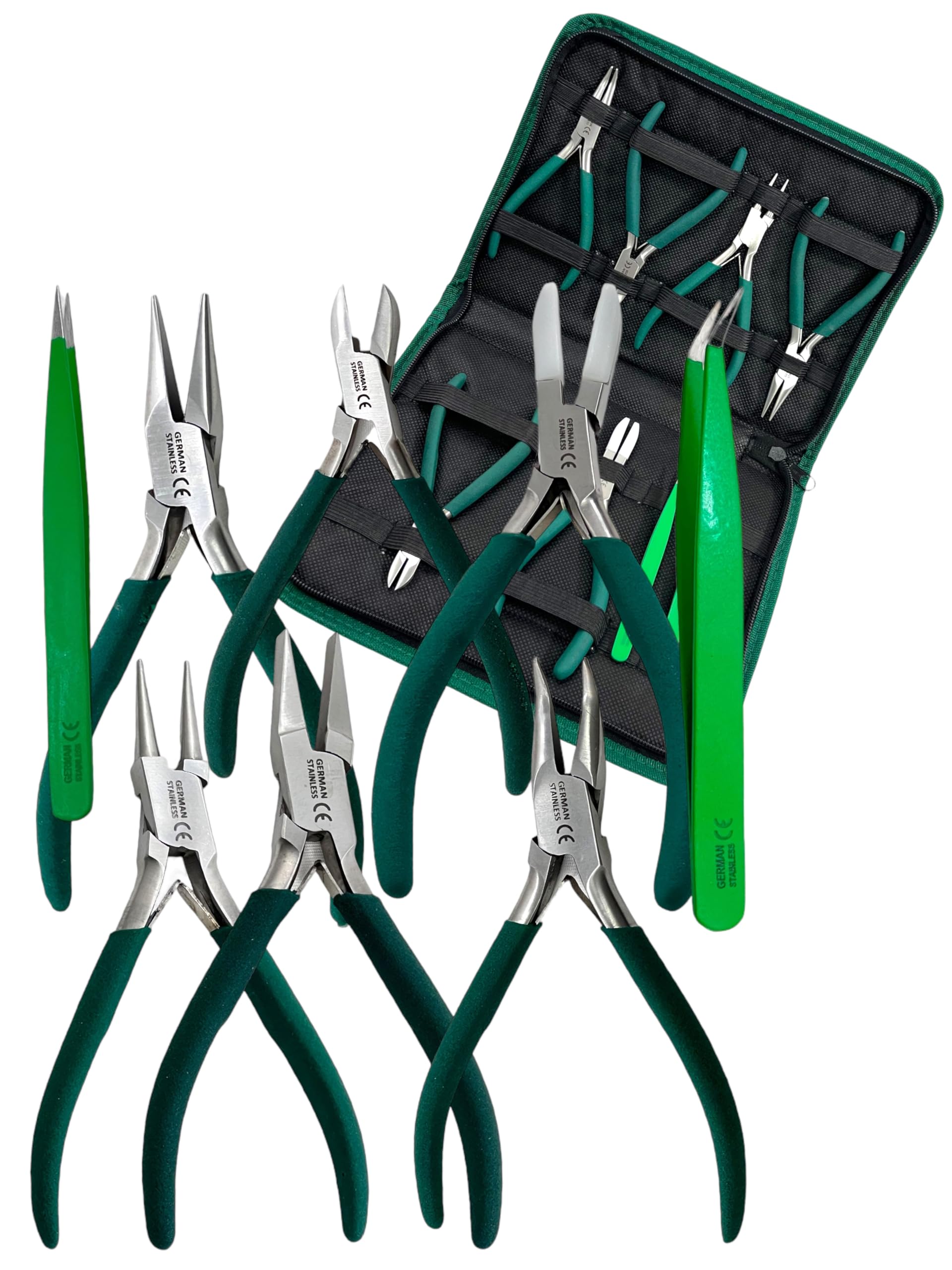 NEW PREMIUM GRADE SET OF 6 EACH OPTICIAN ! OPTICAL PLIERS,EYEGLASSES TOOL SET (SET OF 6 EACH)