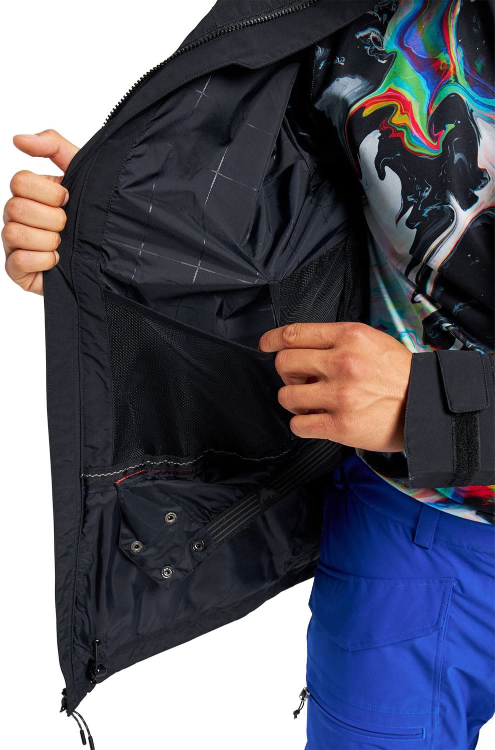Burton Men's Standard Peasy Jacket, True Black, Small