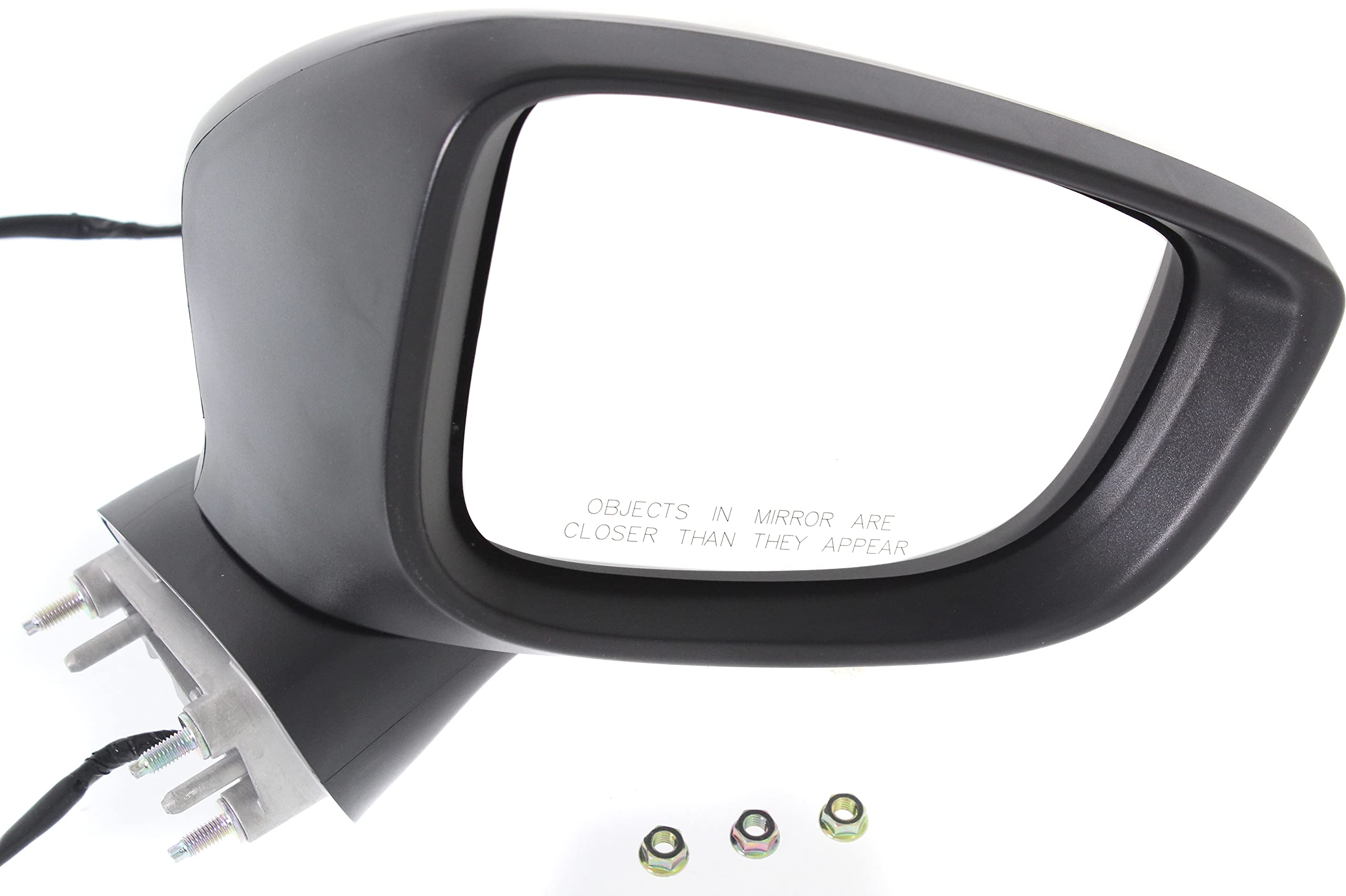 Kool Vue Driver & Passenger Side Power Mirrors for Toyota Yaris iA 2017-2018 With Signal Light Paintable