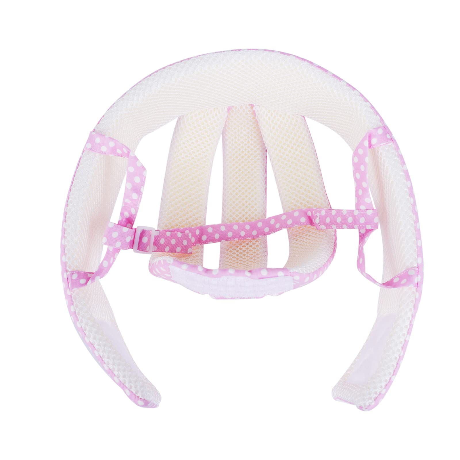 Baby Toddler Walking Helmet Head Protector Baby Helmet for Crawling Walking Toddler Anti-Collision Helmet Head Cushion Hat Breathable Soft Cushion Safety Helmet Adjustable Protective Cap