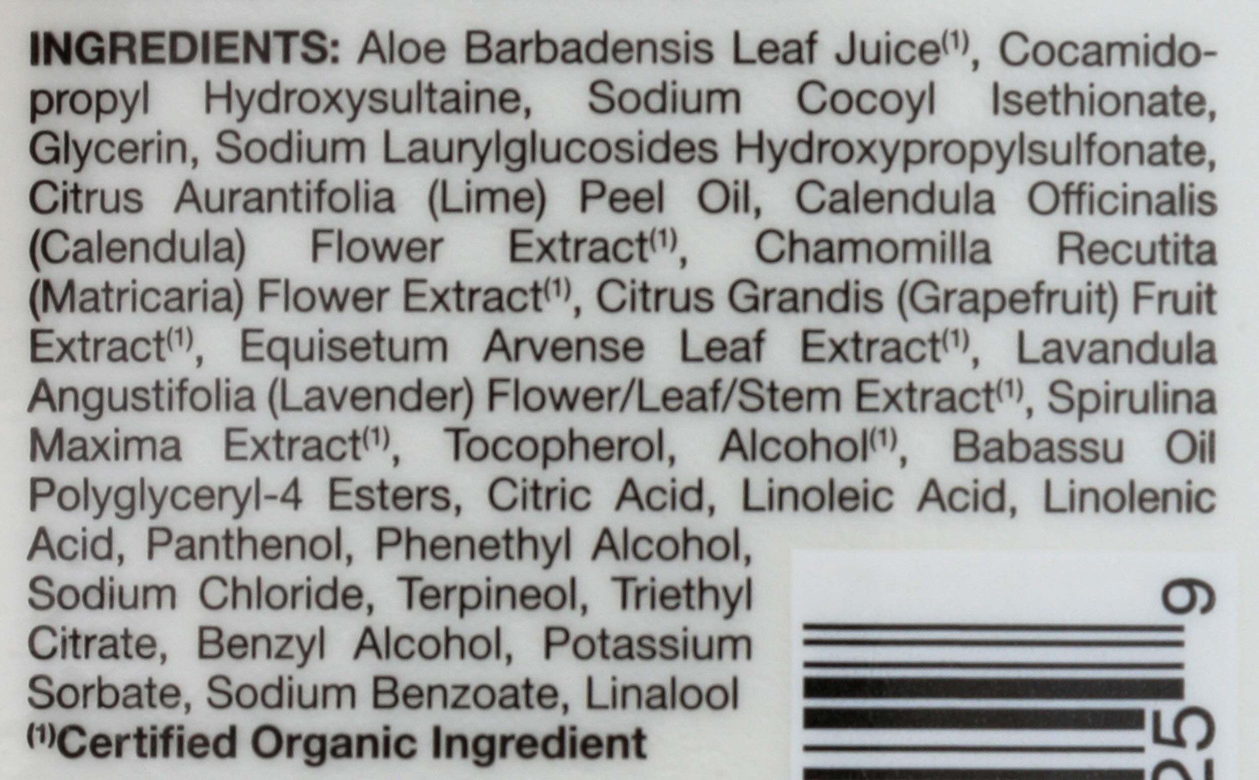 Moisturizing 84% Aloe Vera Shampoo Jason Natural Cosmetics 16 oz Liquid