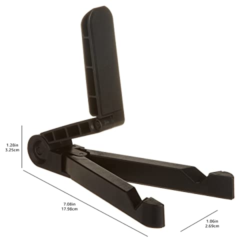 Amazon Basics Adjustable Tablet Holder Portable Stand - Black