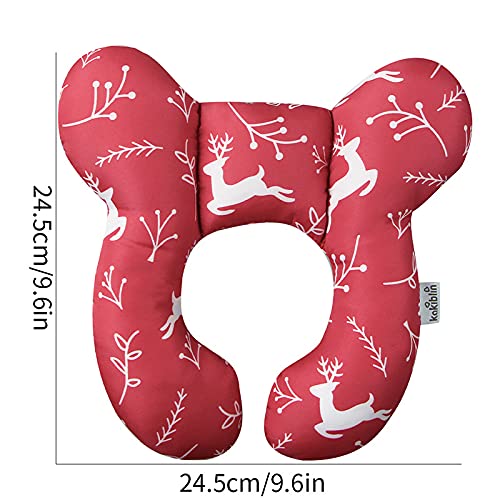 Baby Travel Pillow, Toddler Comfortable Sleeping Headrest, Infant Head and Neck Support Cushion for Car Seat,Travel and Stroller