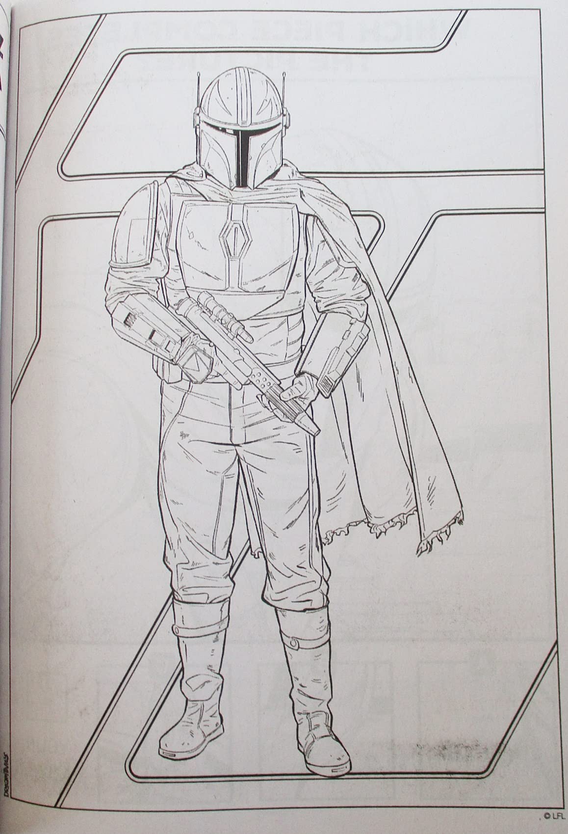 Colortivity The Mandalorian Baby Yoda Coloring and Activity Book Cover Varies 80 Pages