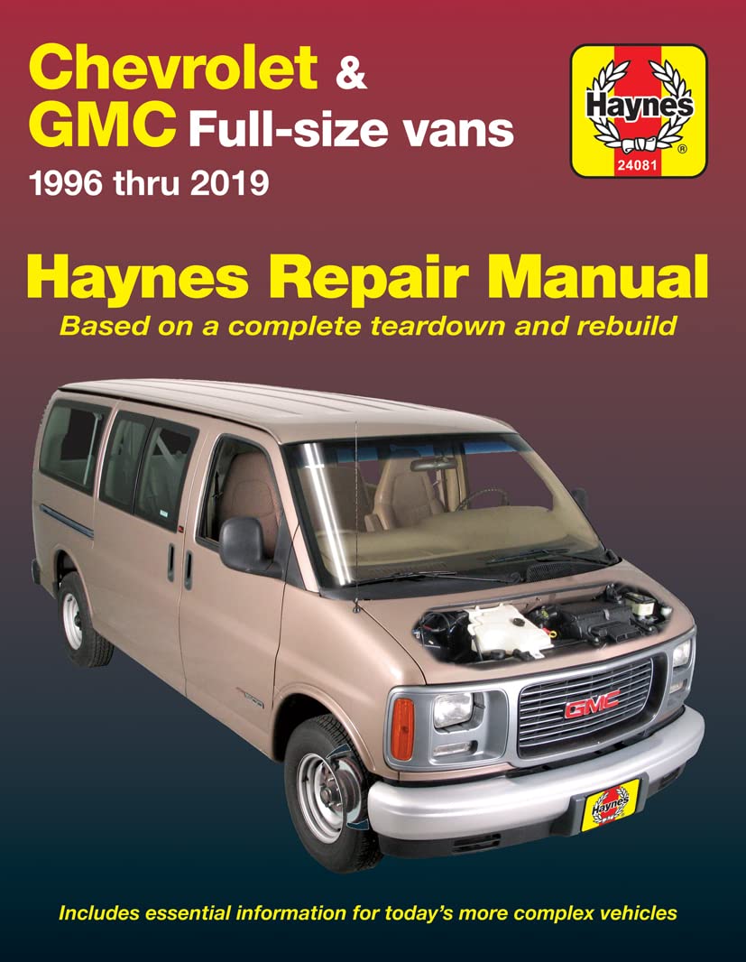 Chevrolet Express & GMC Savana petrol vans (96-19) Haynes Manual (Paperback)