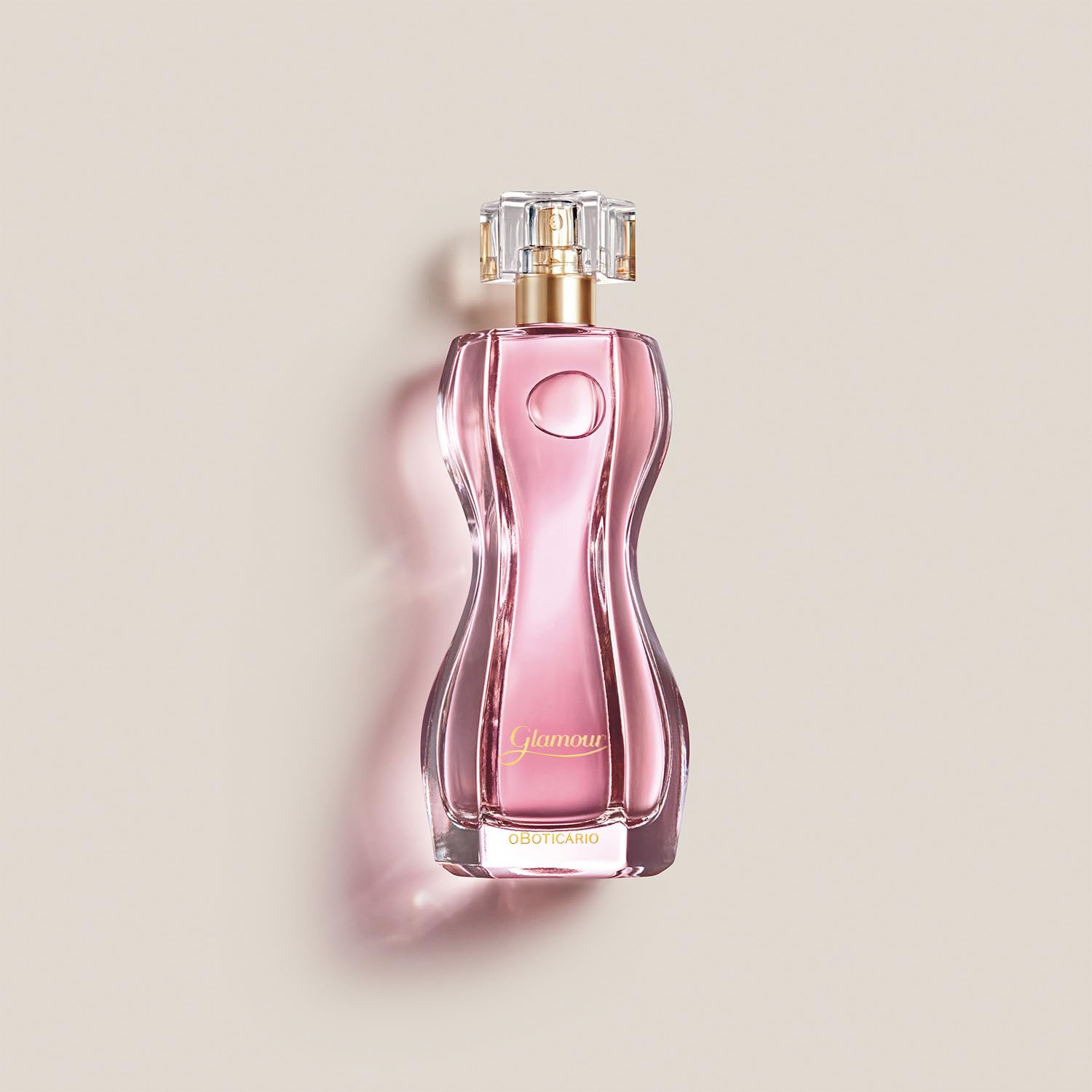 O BOTICARIO Glamour Eau de Toilette, Long-Lasting, Sweet and Floral Fragrance Perfume for Women, 2.5 Ounce