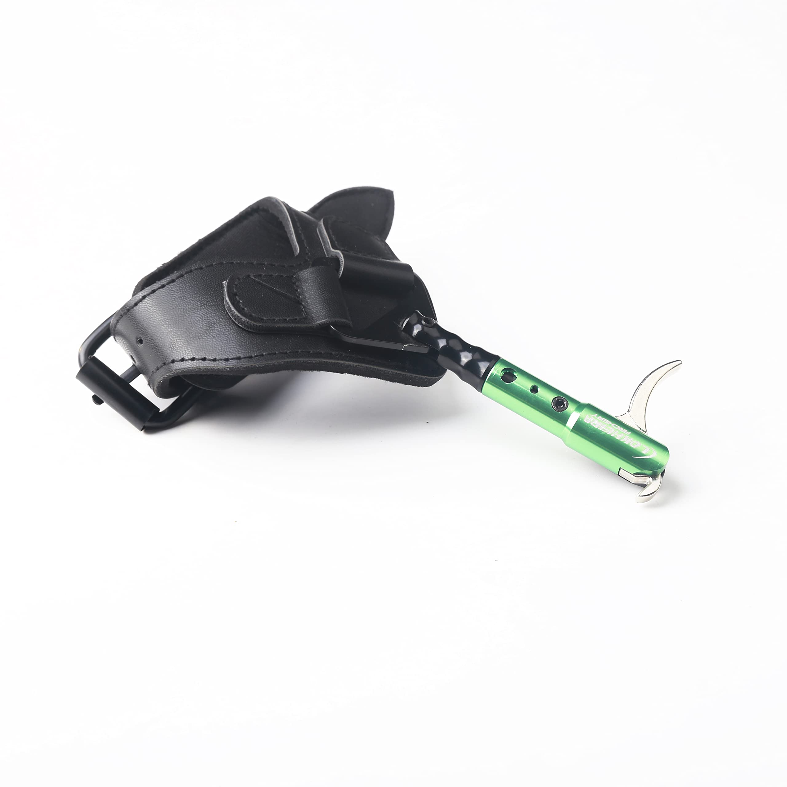 Archery Hawk Talon Release-Adjustable Release-Buckle Strap for Hunting,Archery Compound Bow Release Aids Suitable for Young Adults(Green)
