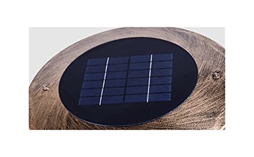 QIAOLI Led Solar Light Solar Light European Style LED Column Head Lamp Fence Door Post Lamp Villa Home Garden Garden Light Outdoor Light Path Lights (Size : 250mm)