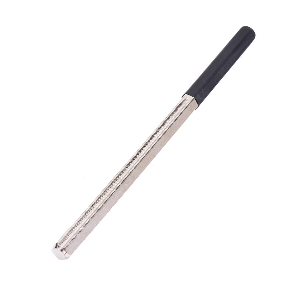 Buytra Guitar Fret Crowning File Tool Dressing File with Narrow/Medium/Wide 3 Edges Guitar Repairing & Luthier Tools
