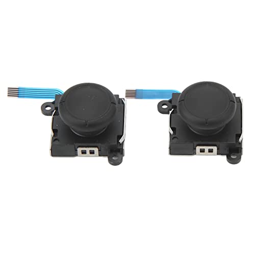 Aoutecen Joystick, 2Pcs Game Joystick ABS Accurate Controlling for Replacement