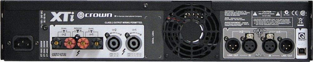 Crown XTI 1000 Digital Power Amplifier, 1400 Watts