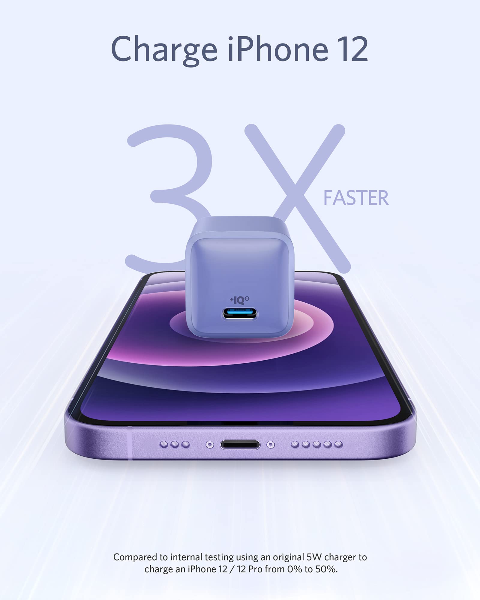 Anker USB C Charger 20W, 511 Charger (Nano), PIQ 3.0 Durable Compact Fast Charger, Anker Nano for iPhone 13/13 Mini/13 Pro/13 Pro Max/12, Galaxy, Pixel 4/3, iPad/iPad Mini (Cable Not Included)
