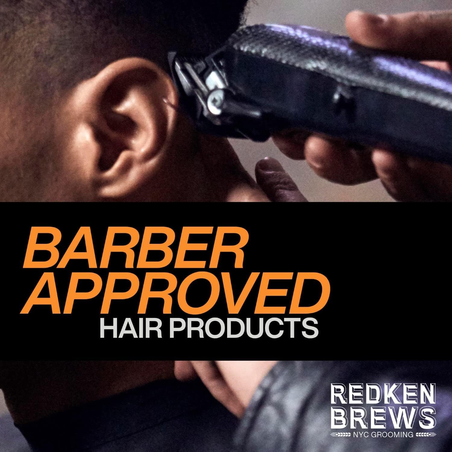 Redken Brews Clay Pomade For Men | Men's Volumizing Clay Pomade | Long-Lasting High Hold | Matte Finish | For Fine And Medium Hair Types | 3.4 Fl. Oz