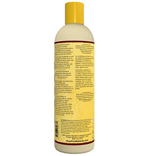 OKAY SHEA SHAMPOO 12oz / 355ml