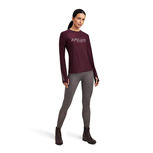 Ariat Female Lumina Tee Mulberry X-Large