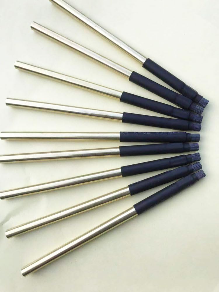 Spectrometer Electrode Brush, Tungsten/Stainless Steel Wire Direct Reading Spectrograph Electrode Brush, Electrode Brush for Metal Analyzer Compatible with Spectro (3, 80009001)