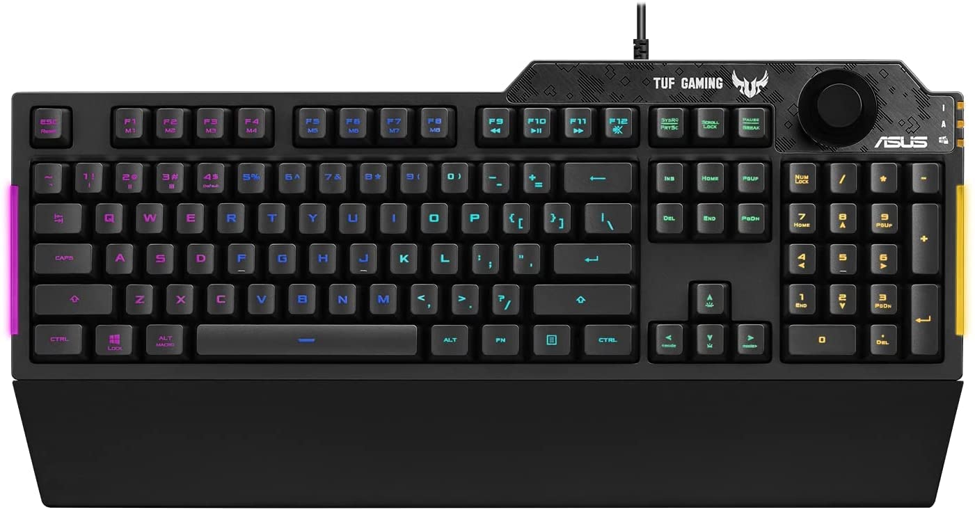 ASUS TUF Gaming Combo K1 & M3 (Mouse Keyboard Set, Gaming, Wired) French Layout Black, 90MP02A0-BCFA00