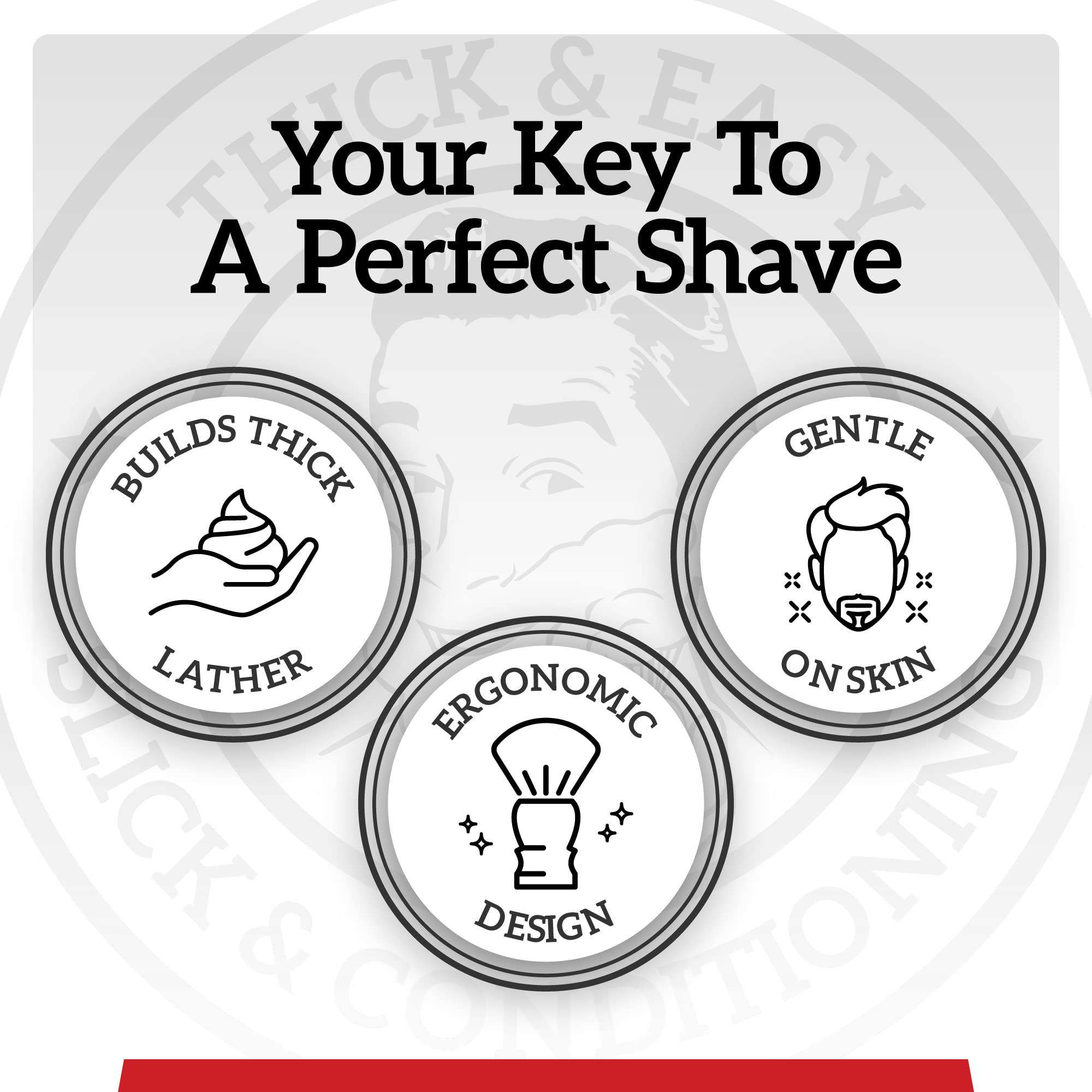 Mr. Fine Shaving Brush, Outperforms Badger Hair, Ultra-Soft Synthetic Angel Hair Bristles for Men's Wet Shaving, Builds Rich Lather, Comfortable Handle, Black