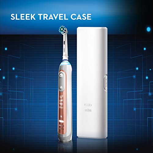 Oral-B Pro 6000 Smart Series Electric Toothbrush, Rose Gold