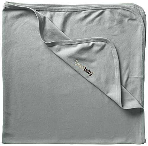 L'ovedbaby unisex baby Unisex-baby Newborn Organic nursery swaddling blankets, Seafoam, One Size US