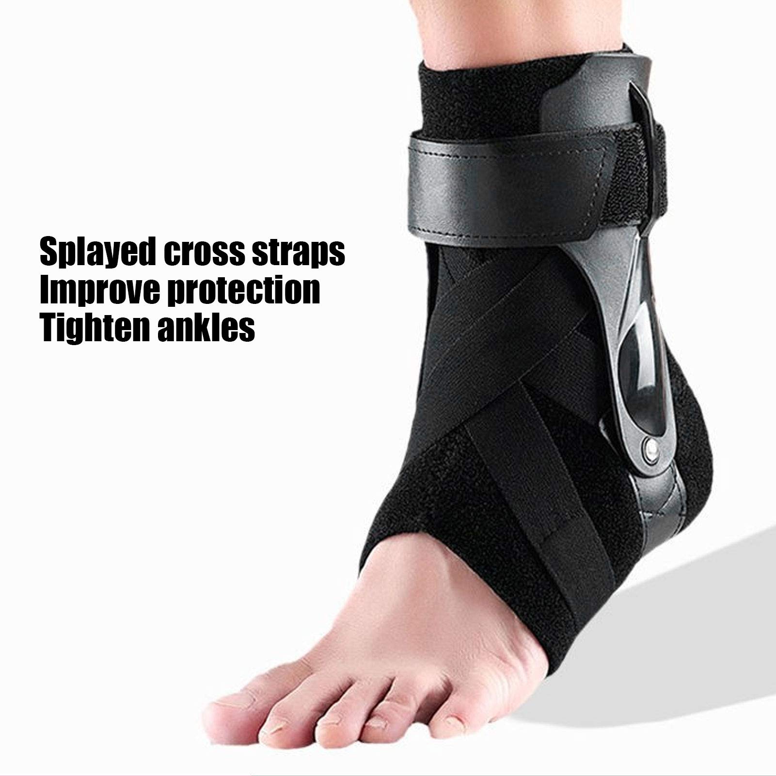 Ankle Brace, Ankle Brace Compression Sleeve Super Elastic Comfortable Ankle Support Brace Adjustable Ankle Brace, for Basketball Injury Recovery Running