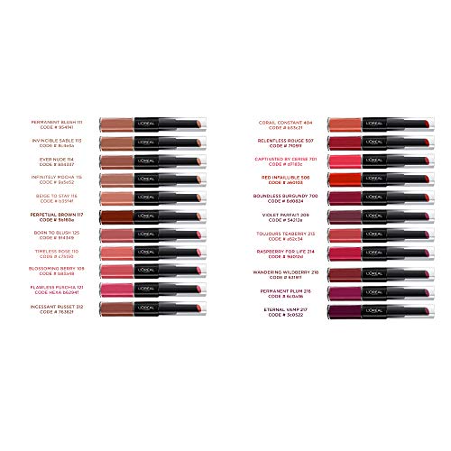 L’Oréal Paris Infallible Pro Last 2 Step Lipstick, Never Ending Nutmeg, 1 fl. oz.