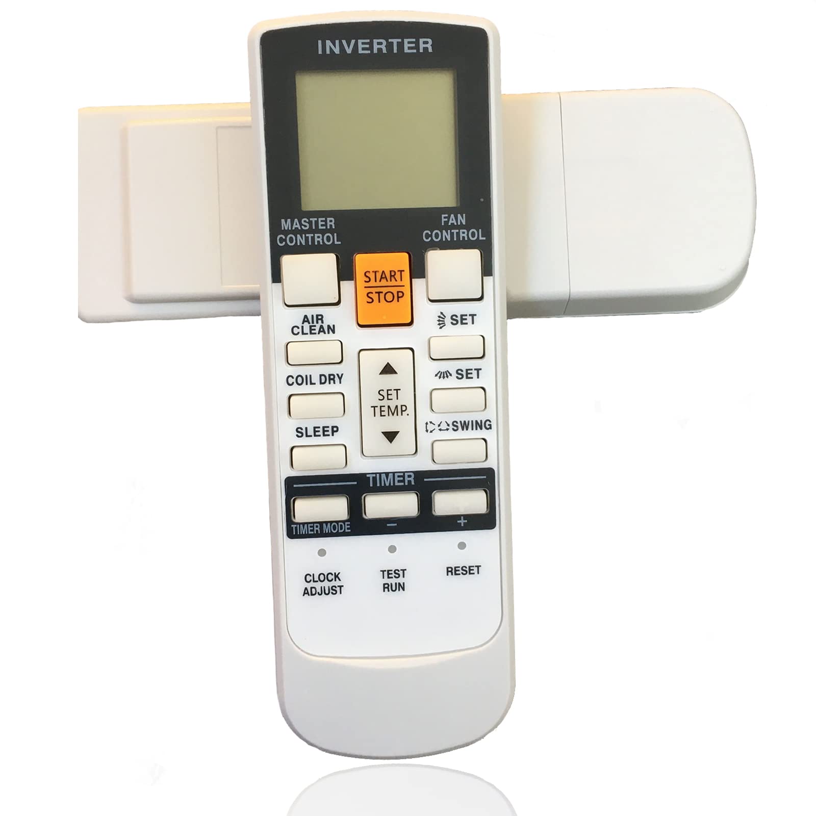 Universal Replacement Remote for AR-RAH2U AR-RAC1C AR-RAH1U AR-RY3 AR-RY4 AR-RY5 AR-RY11 AR-RY12 AR-RY13 AR-RY14 AR-RY15 AR-RY16 AR-RY17 AR-RY18 AR-RY19 for Fujitsu Air Conditioner