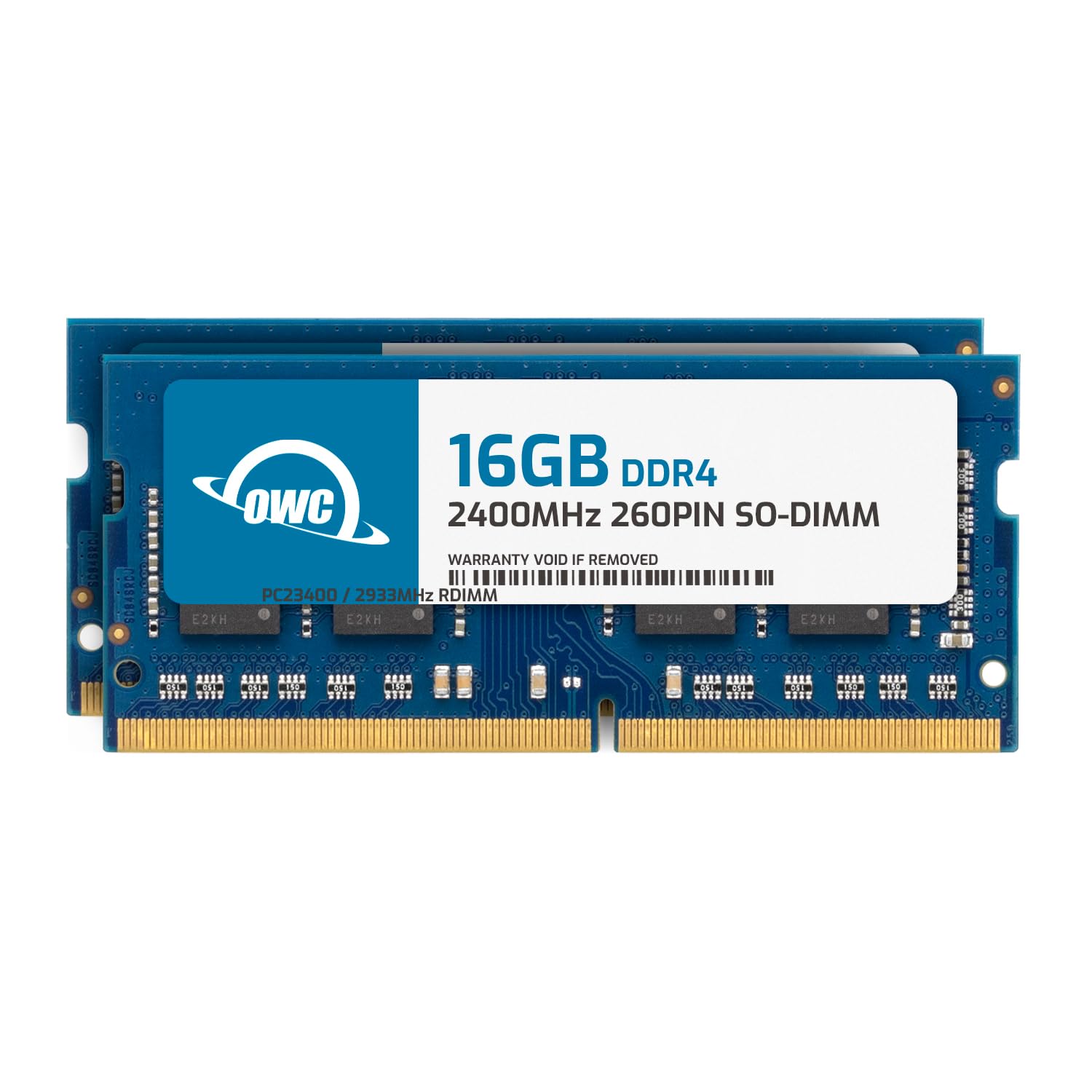 OWC 32GB (2 x 16GB) PC19200 DDR4 2400MHz 260pin SO-DIMMs Memory Ram Upgrade Compatible with 27" and 21.5" iMac (Mid 2017), and Compatible PCs Compatible with MP7N2G/A