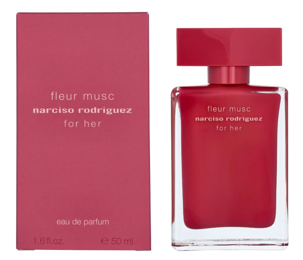 Narciso Rodriguez Fleur Musc for Her Eau De Parfum Spray, 1.6 Ounce, Multi