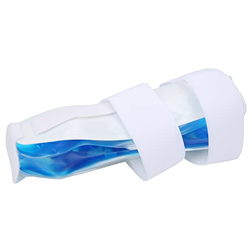 Ankle Support, Fixed Ligament Ankle Stabilizer Cold and Hot Compress for Ligament Strain for Sports Arena for Ankle Injury(White)