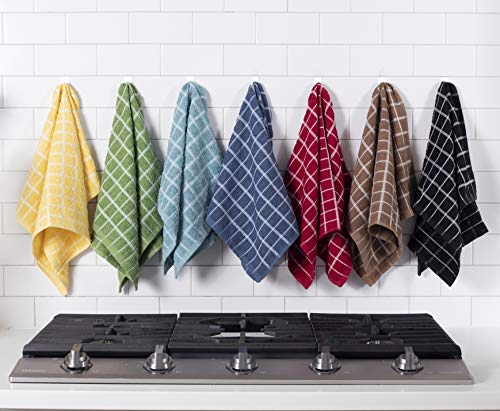 RITZ 100% Cotton Terry Kitchen Dish Towel, 25" x 15", Dew