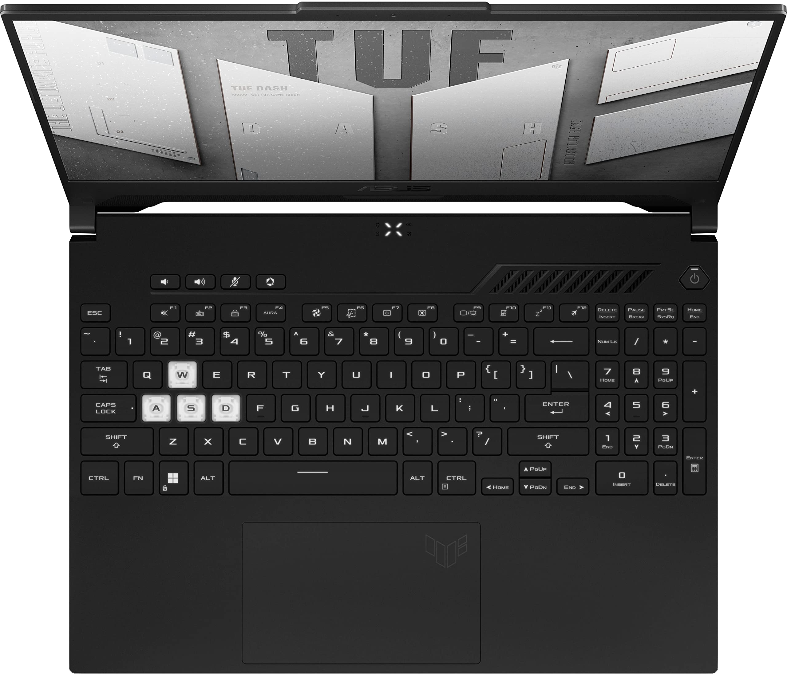 ASUS 2022 Newest TUF Gaming Laptop, 15.6 inch FHD Display, Intel Core i7-12650H 10 Core, NVIDIA GeForce RTX 3070, 64GB DDR5 RAM, 2TB SSD, 144Hz Refresh Rate, Windows 11 Home, Bundle with JAWFOAL