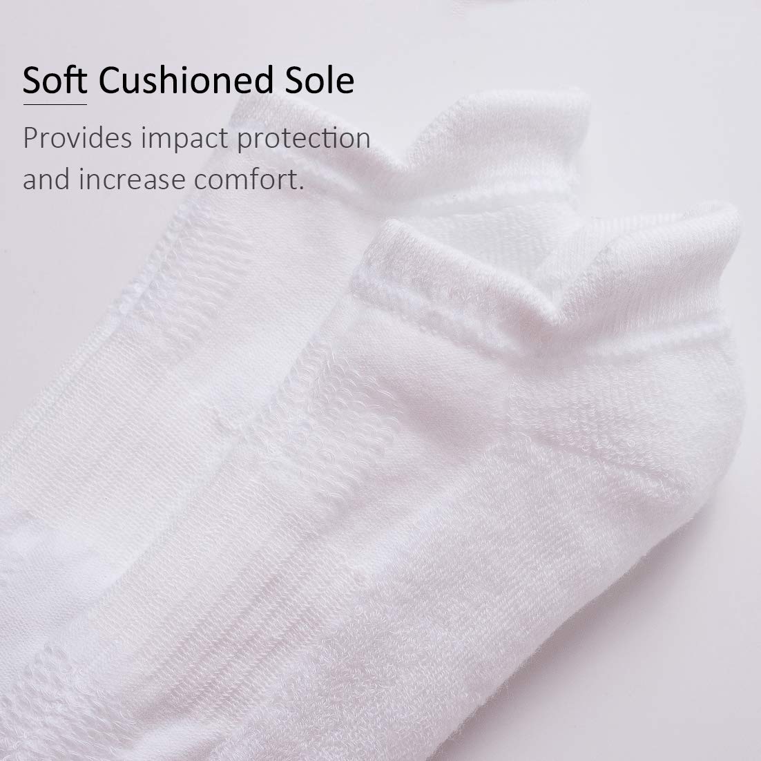 AIRSTROLL Coolmax Running Socks Womens, Athletic Ankle Low Cut Socks for Women 6 Pairs(Multicolor,6Pairs), multicolor, 9-11 (YH19004P01M02S)