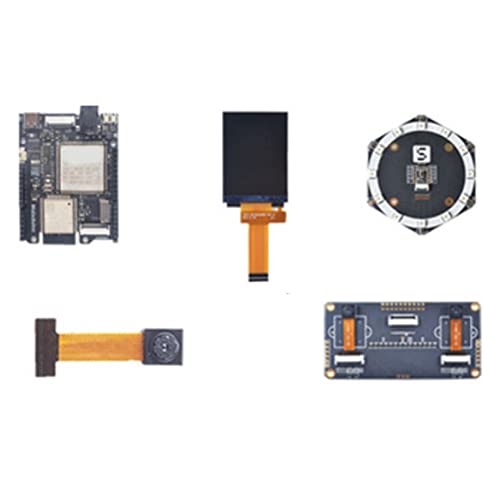 ATOZS for Maix Duino K210 RISC-V AI+LOT ESP32 Board +2.4Inch Screen+G4.4 Camera +Microphone Array+Binocular Camer Replacement Kit