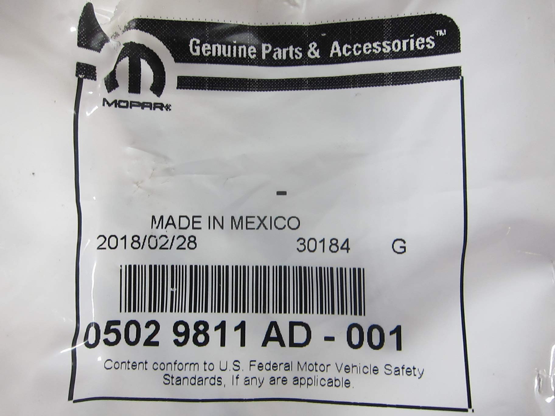 Chrysler Dodge Jeep Crankshaft Position Sensor New Mopar OEM